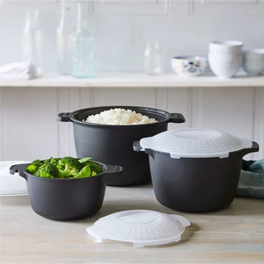 The Pampered Chef | Kitchen | Pampered Chef Micro Cooker Set Qt 2 Qt 3 ...